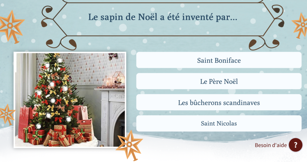 Jeu interactif de Noël : décore ton sapin ! - La lumière de Noël