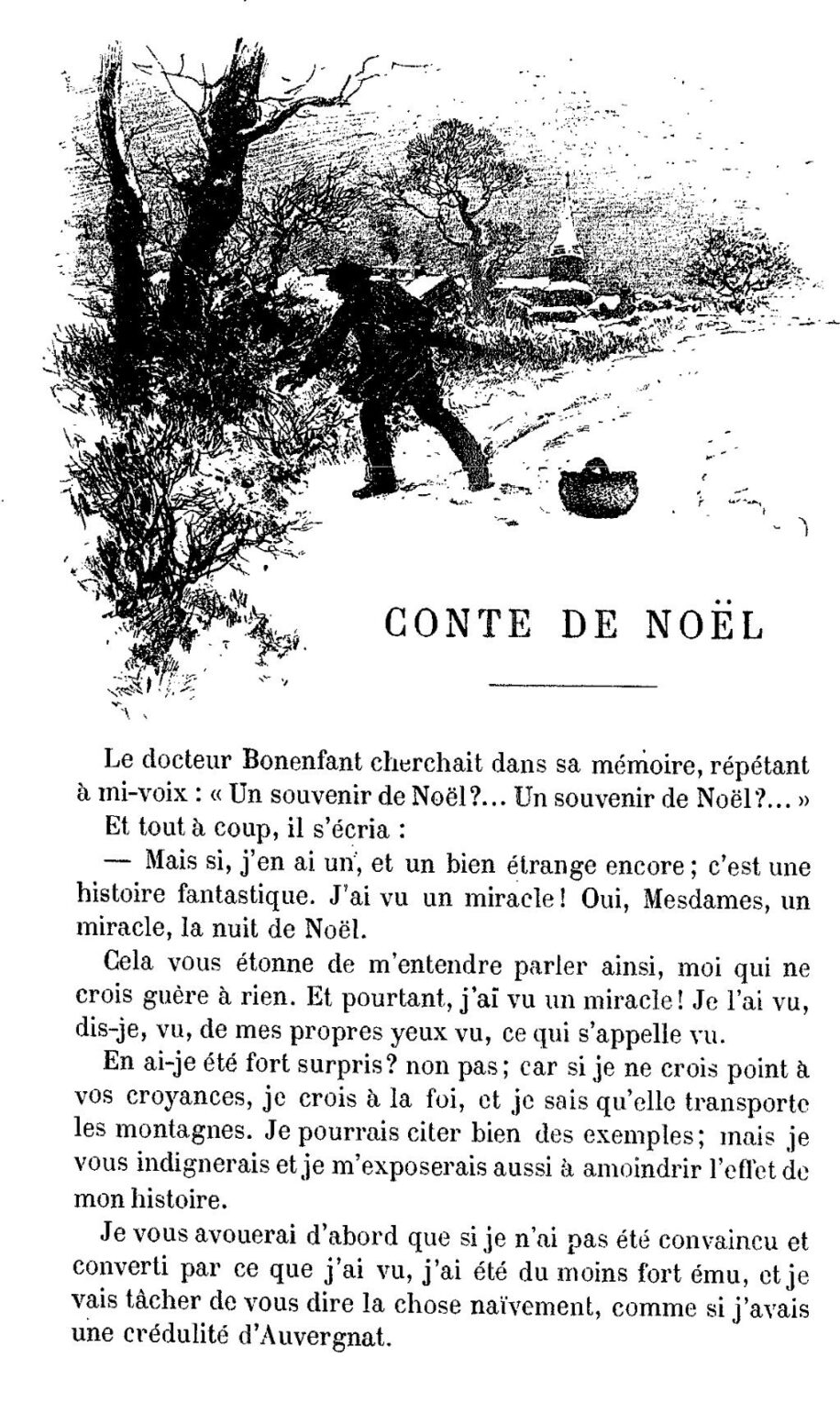 Un conte de Noël de Guy de Maupassant - La lumière de Noël