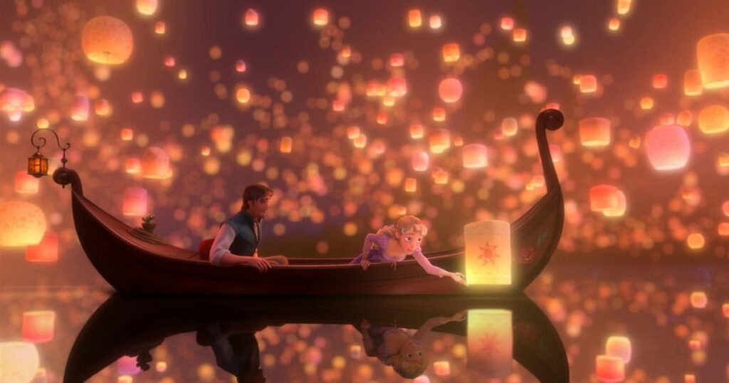 Raiponce, conte des frères Grimm - La lumière de Noël